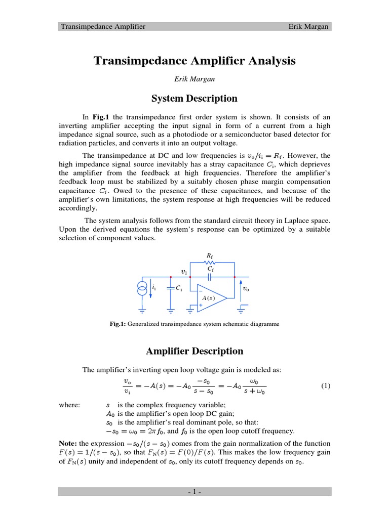 Trans Z Amplifier | PDF | Amplifier | Electronic Engineering