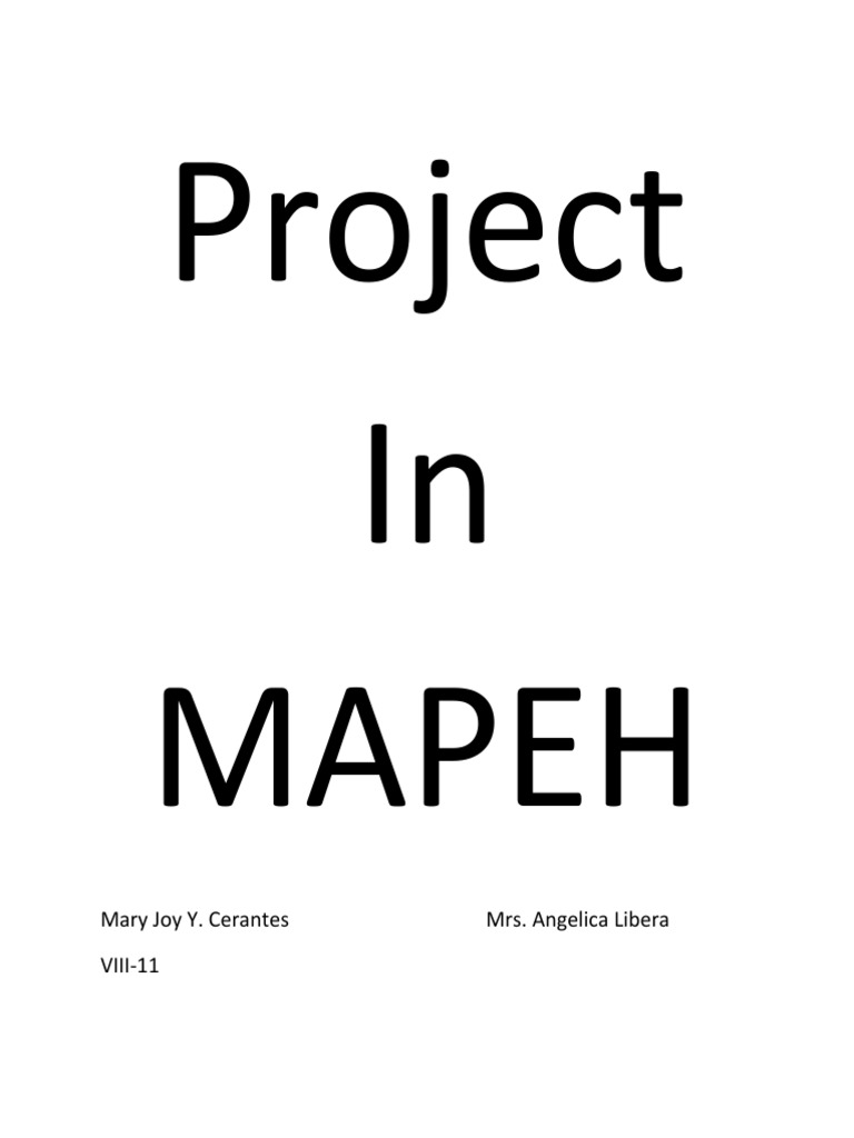 Project in MAPEH | PDF | Radiation Therapy | Acupuncture