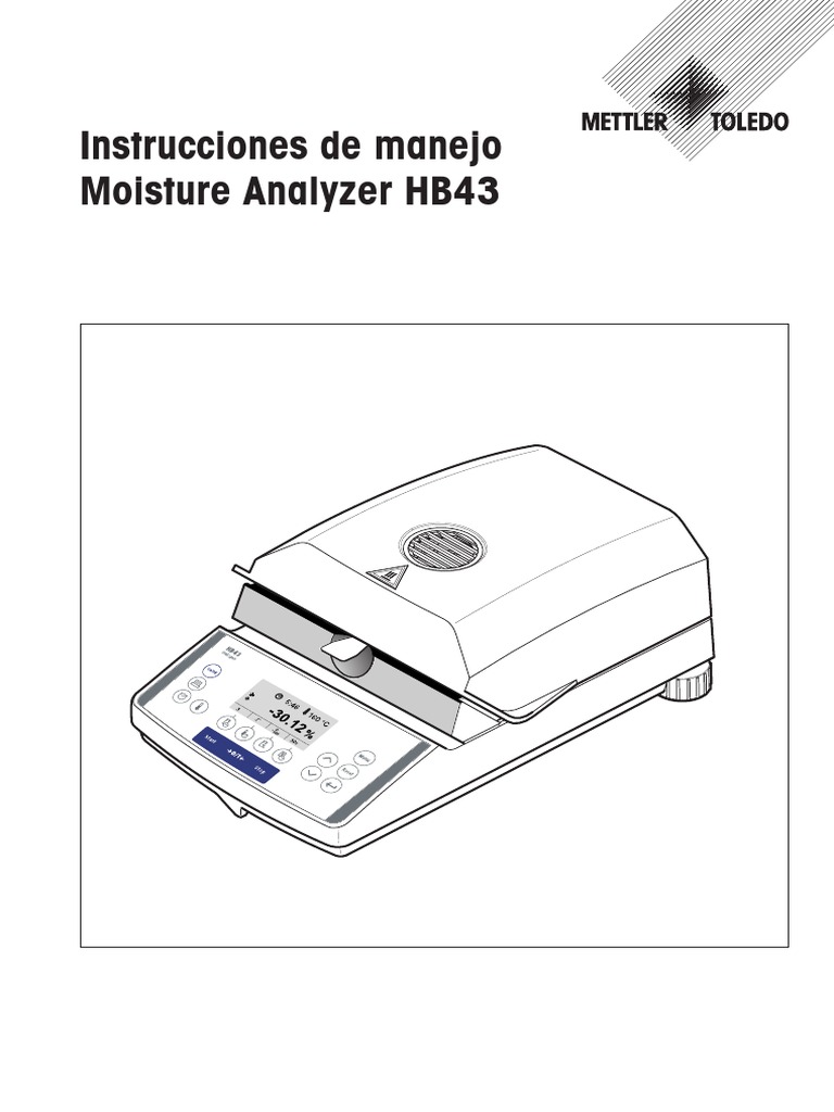 Termobalanza HB43 | PDF | Calibración | Comillas