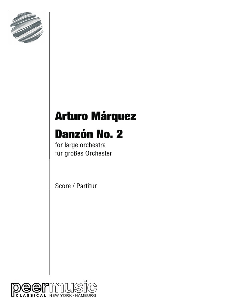 Danzón No. 2 - Partitura | PDF