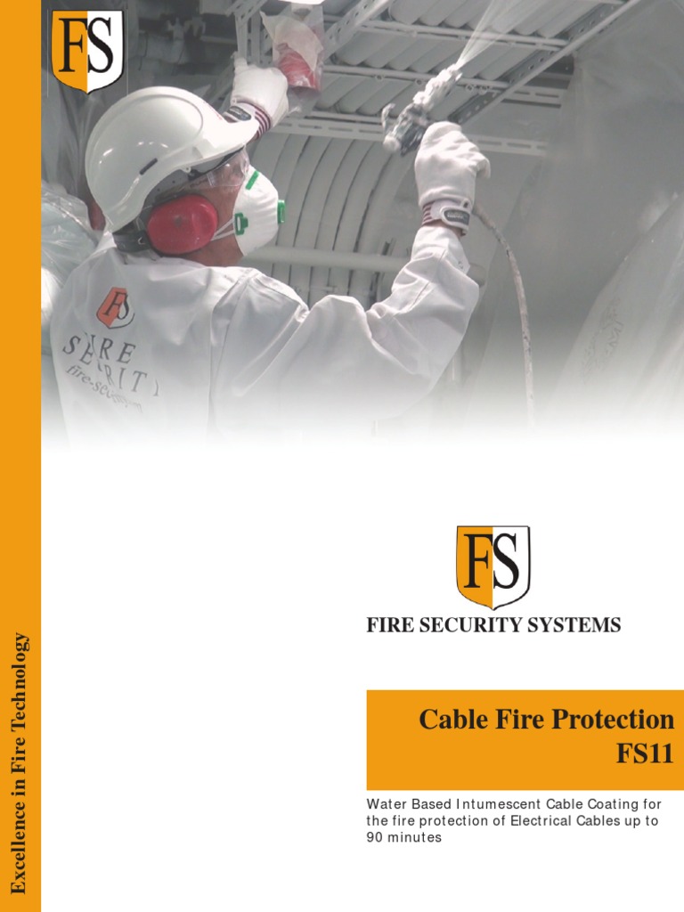 FS11 Cable Coating: Fire Protection Solution | PDF | Home & Garden ...