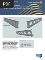 Westok Cellular Beams Design Guide | PDF | Duct (Flow) | Beam (Structure)