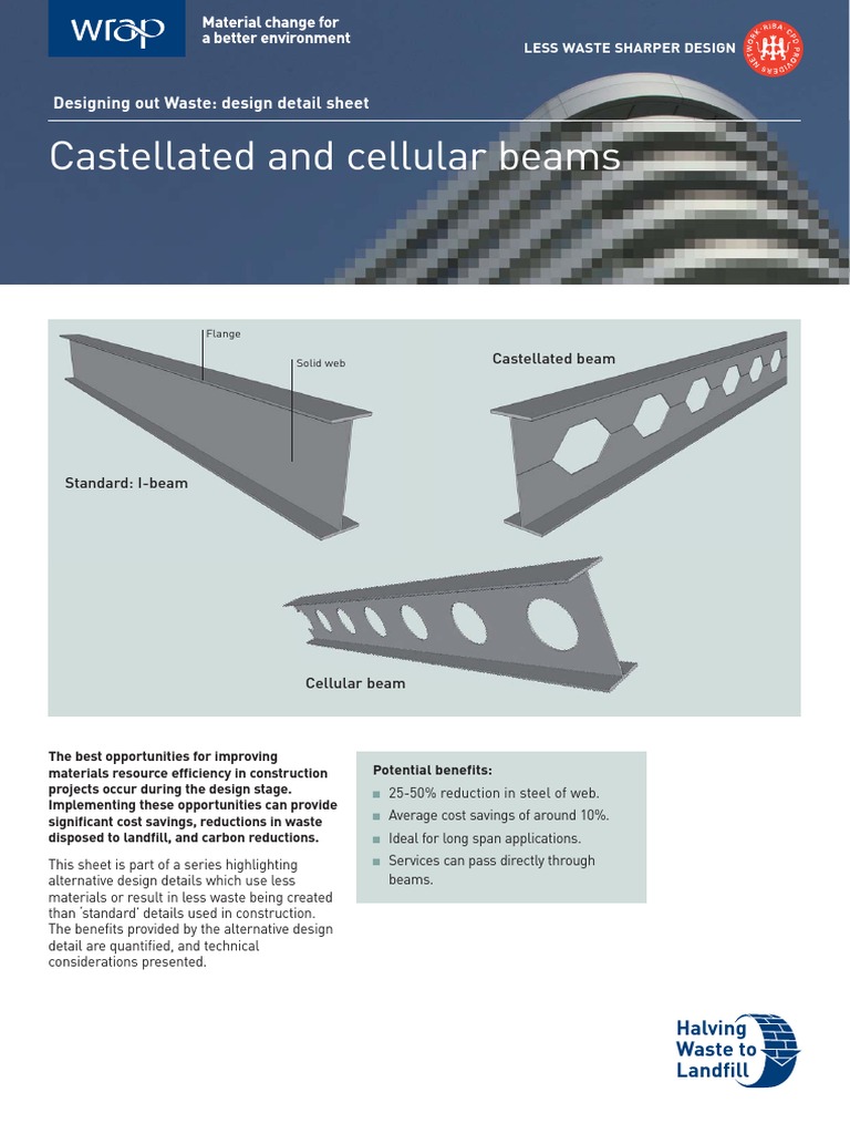Cellular Beams | PDF | Engineering | Industries