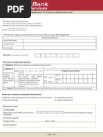 Post Office Deposit Form | PDF