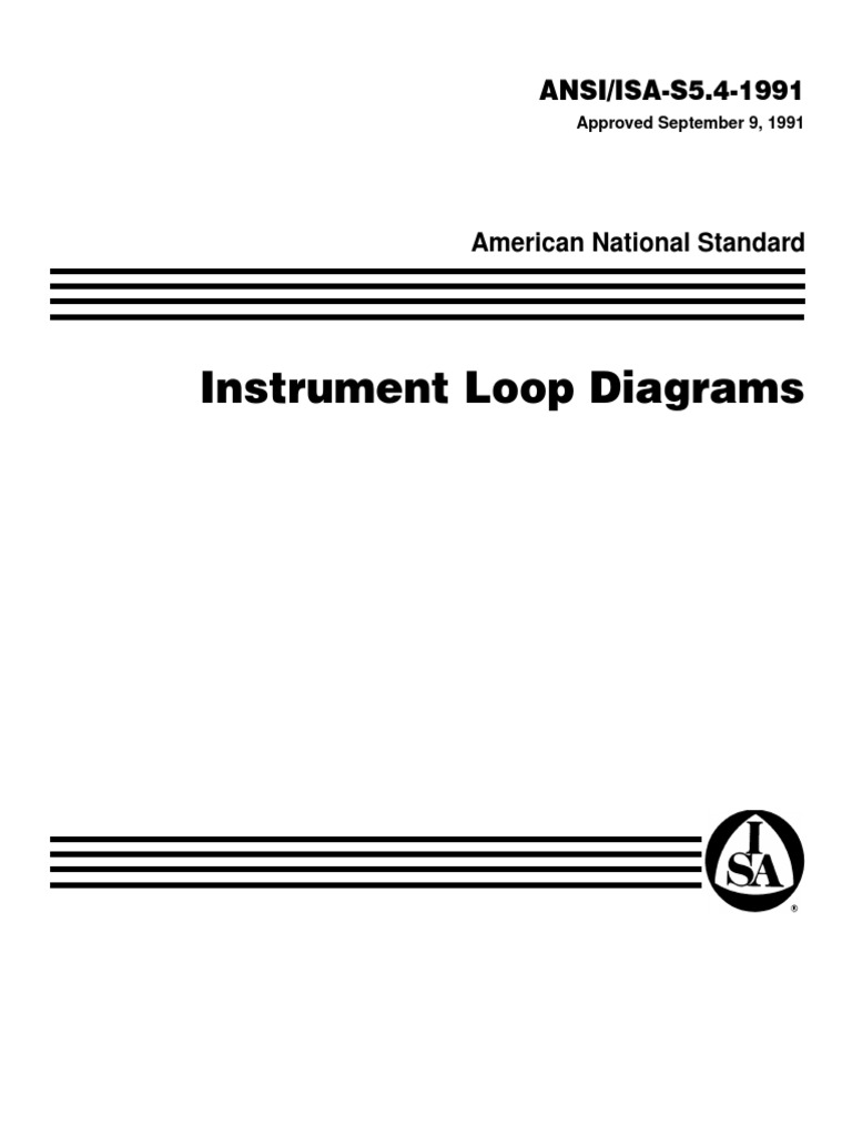 ISA 5.4-1 1991 Loop Diagrams | PDF
