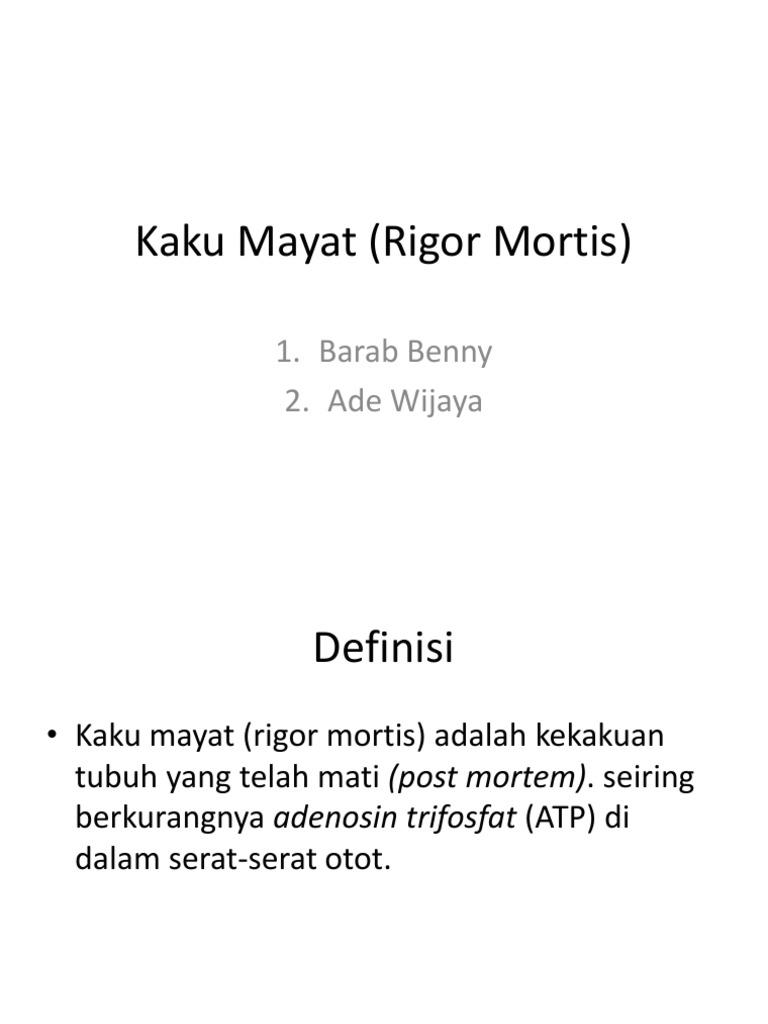 Kaku Mayat | PDF