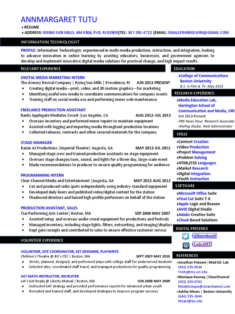 AMT - Resume | PDF