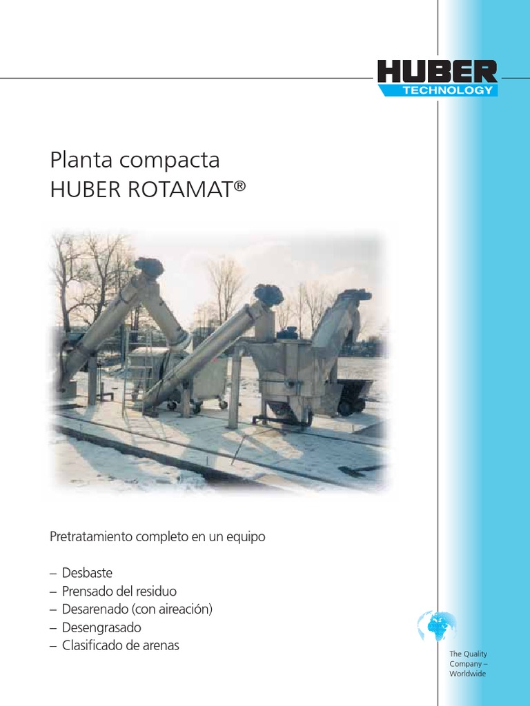 Catalogo de Planta Compacta Ro5 Es | PDF | Residuos | Tornillo