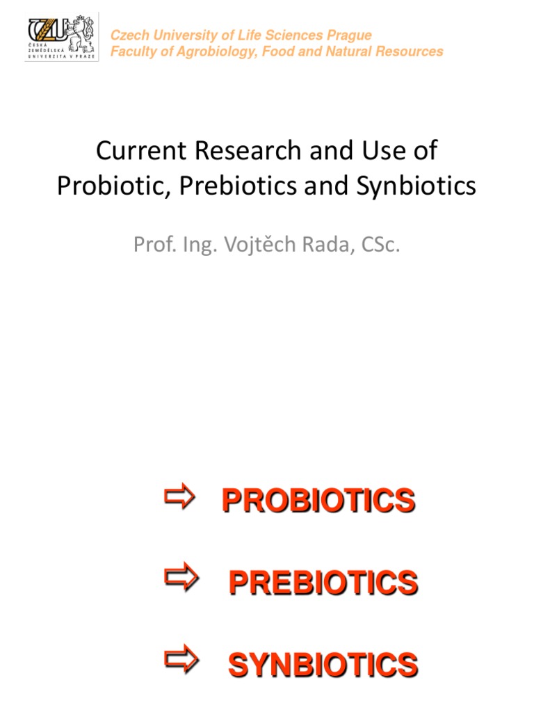 Probiotics Lecture | PDF | Probiotic | Lactobacillus
