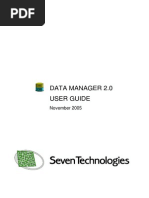 User Manual Data Stream Manager | PDF | Databases | Computer File