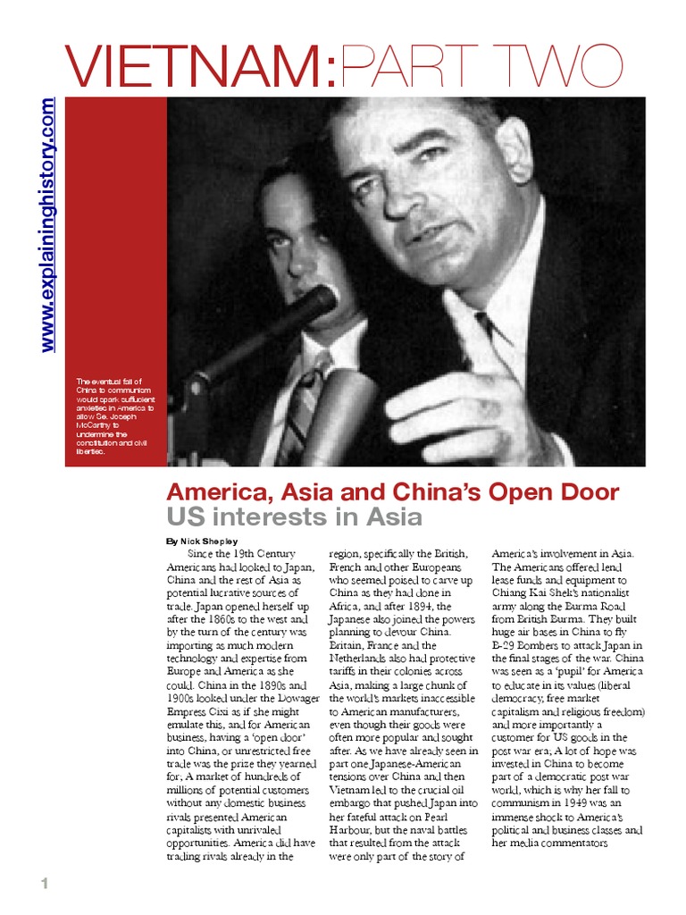 Origins of The Vietnam War Part Two | PDF | Empire Of Japan | Vietnam War