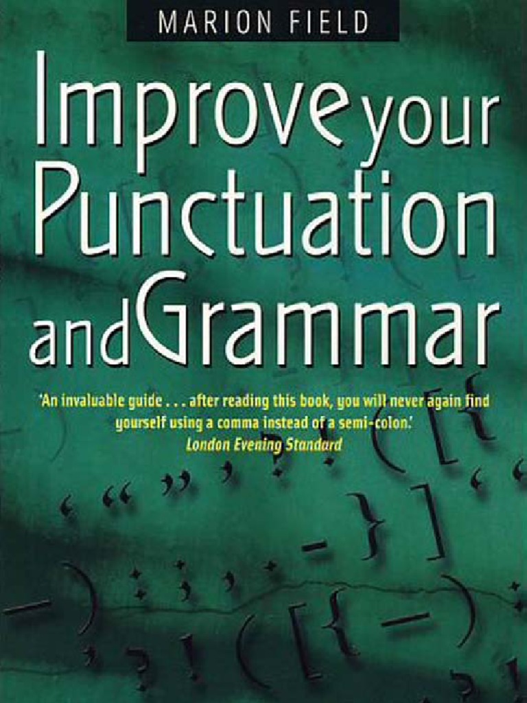 Improve Your Punctuation | PDF | Verb | Grammatical Number