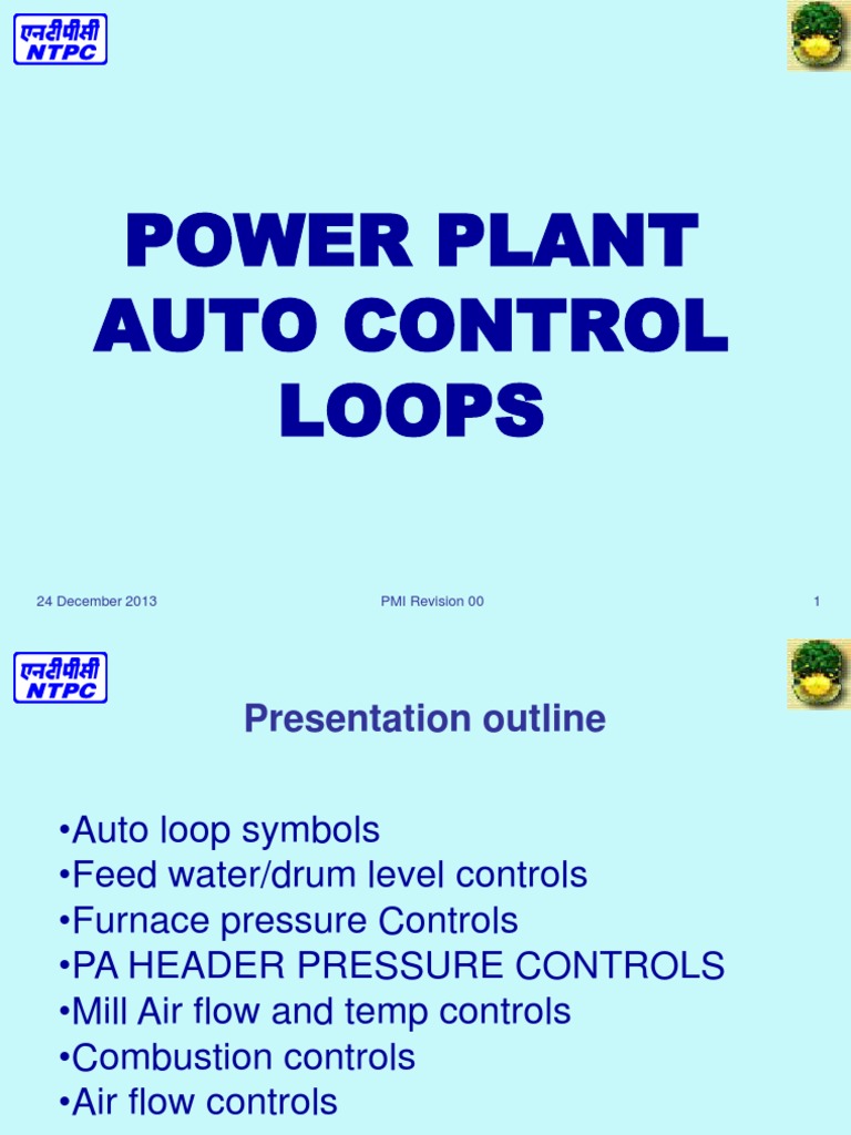 Power Plant Auto Control Loop | PDF