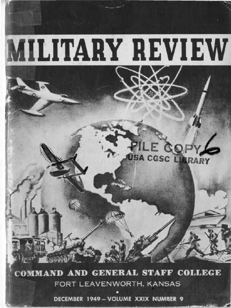 Military Review December 1949 | South Korea | International Politics ...