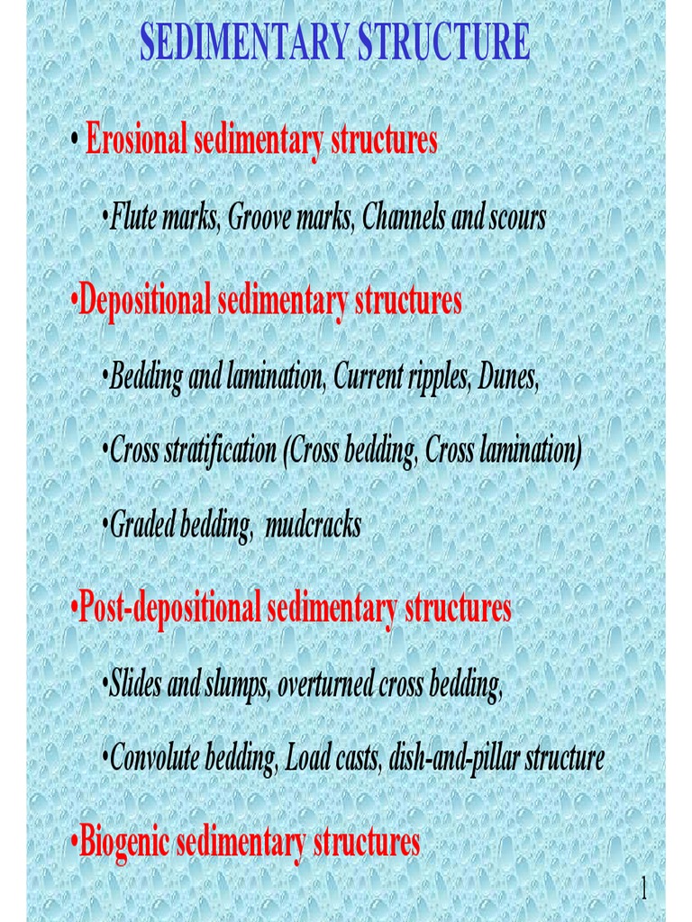 Sed Structure | PDF | Sedimentary Rock | Petrology