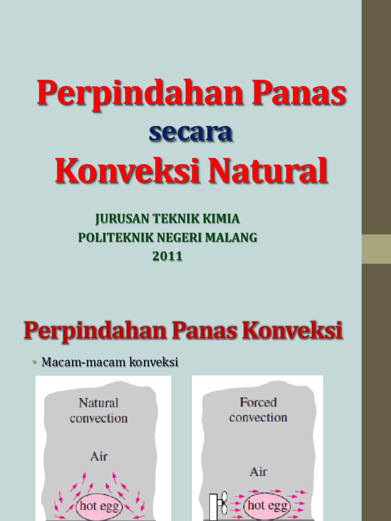 Perpindahan Panas Konveksi | PDF