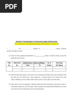 Dematerialisation Request Form (CDSL) | PDF | Securities (Finance ...