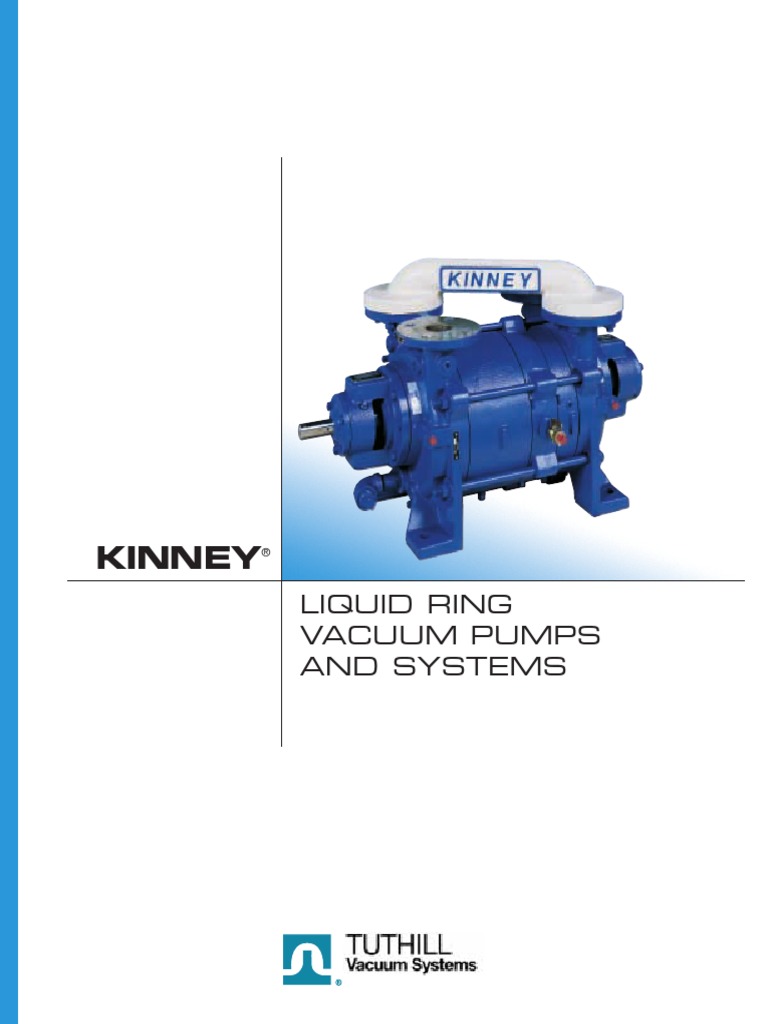 Kinney LR Pumps | PDF | Pump | Vacuum
