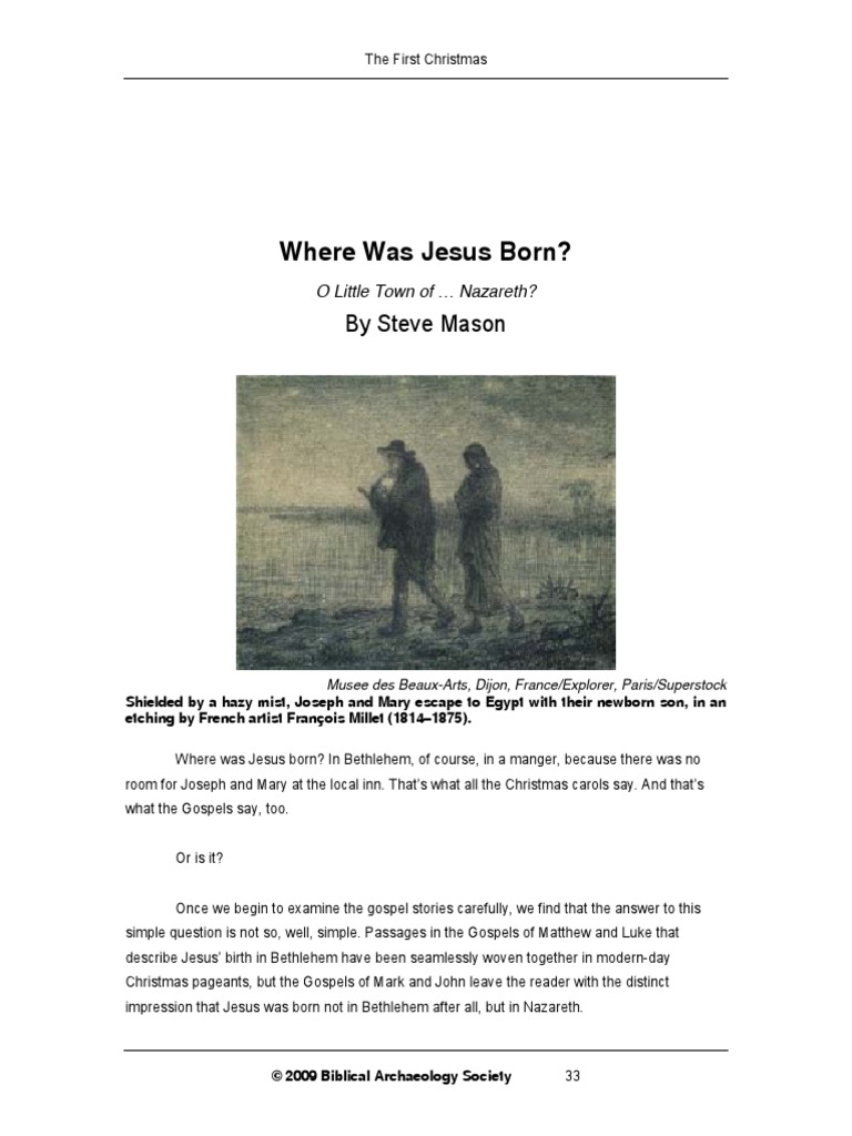 The First Christmas The Story of Jesus Birth in History and Tradition ...