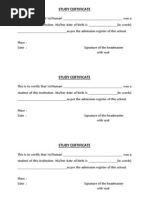 Unmarried Certificate Application Form PDF Download | PDF