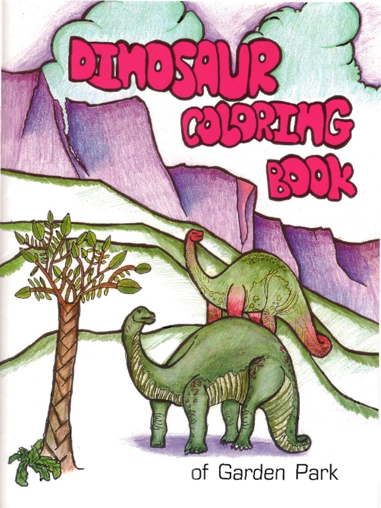 Dinosaur Coloring Book | PDF