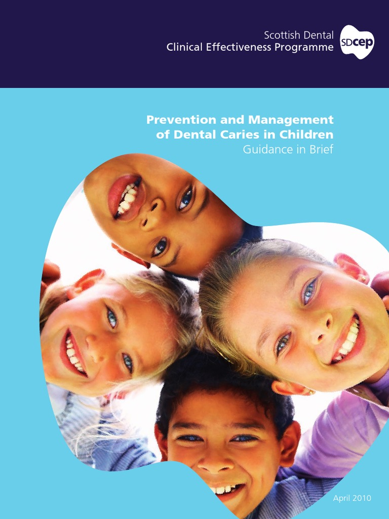 SDCEP PM Dental Caries Guidance in Brief | PDF | Dentistry | Caregiver