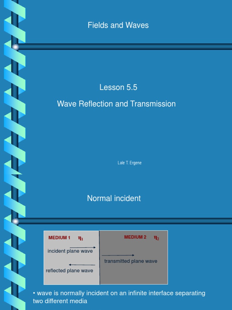 Wave Reflection and Transmission Basics | PDF