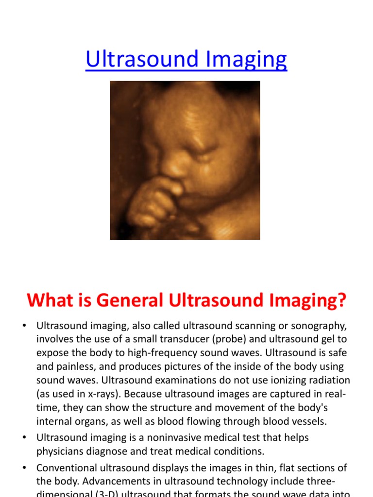 Ultrasound Imaging | PDF | Medical Ultrasound | Medical Imaging