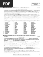 Identify The Pattern of Each Sentence Below: (SV, SVC, SVA, SVO, SVOO ...