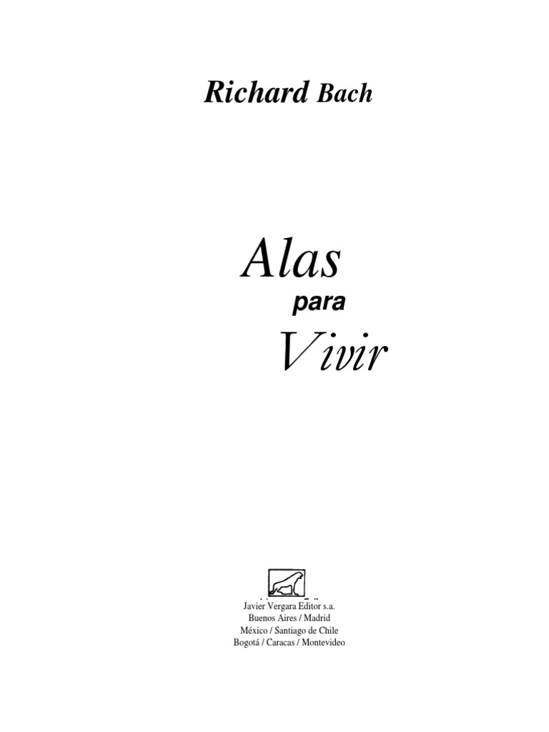 Bach Richard - Alas para Vivir | PDF | Velocidad del viento | Ala