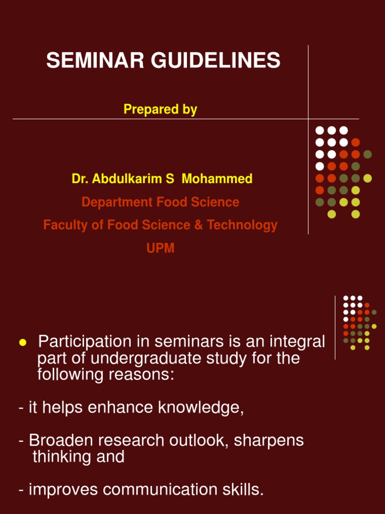 Seminar Guidelines | PDF | Greenhouse Gas | Graphics
