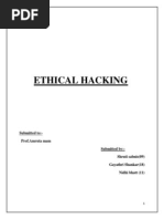 Internship Report (Ethical Hacking) | PDF | Security Hacker | White Hat (Computer Security)