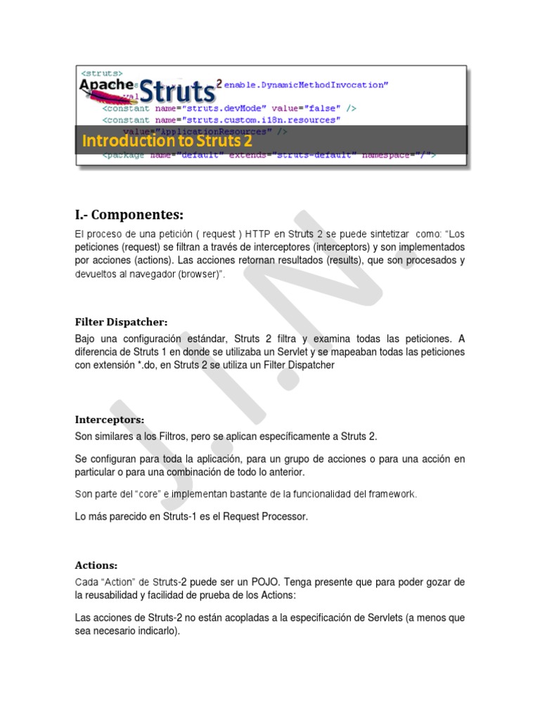 Struts2 - Introduccion | PDF | Páginas del servidor Java | Hipertexto