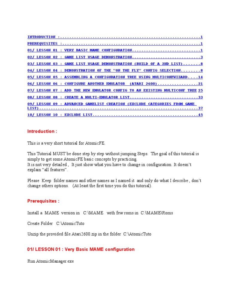 Atomic FE Tutorial | PDF | Computing | System Software