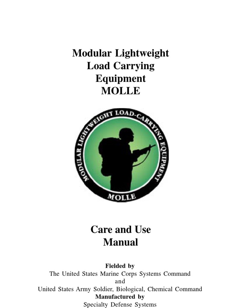 MOLLE Rucksack Assembly Manual | PDF | Backpack | Equipment