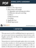 Import Contract Template Sample | PDF | Private Law | Justice