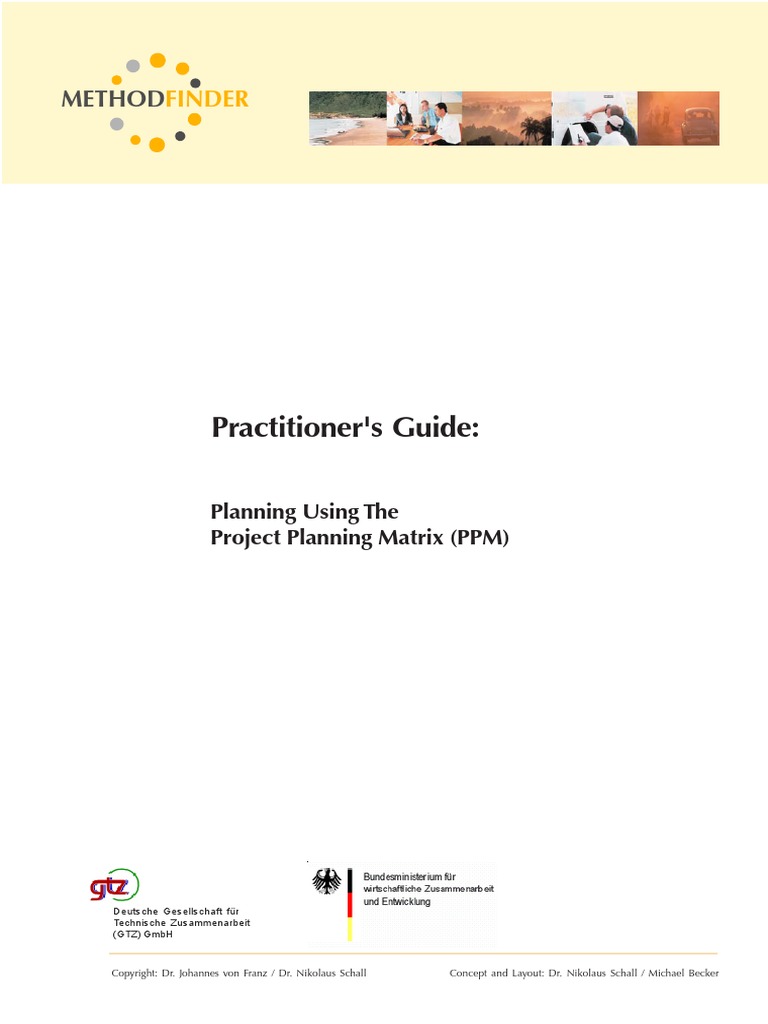 0015 - Planning Using The Project Planning Matrix (PPM) - Method ...