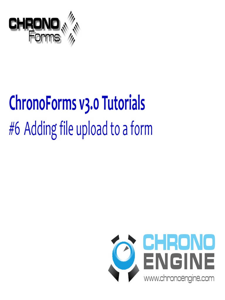 #6 Adding File Upload To A Form | PDF | Computer File | Portable ...