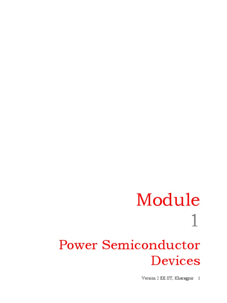 Lesson 5 Gate Turn Off Thyristor (GTO) | PDF | Electronic Engineering ...