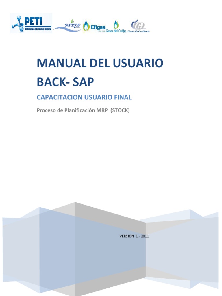 MRP - Sap PDF | PDF | Planificación | Inventario