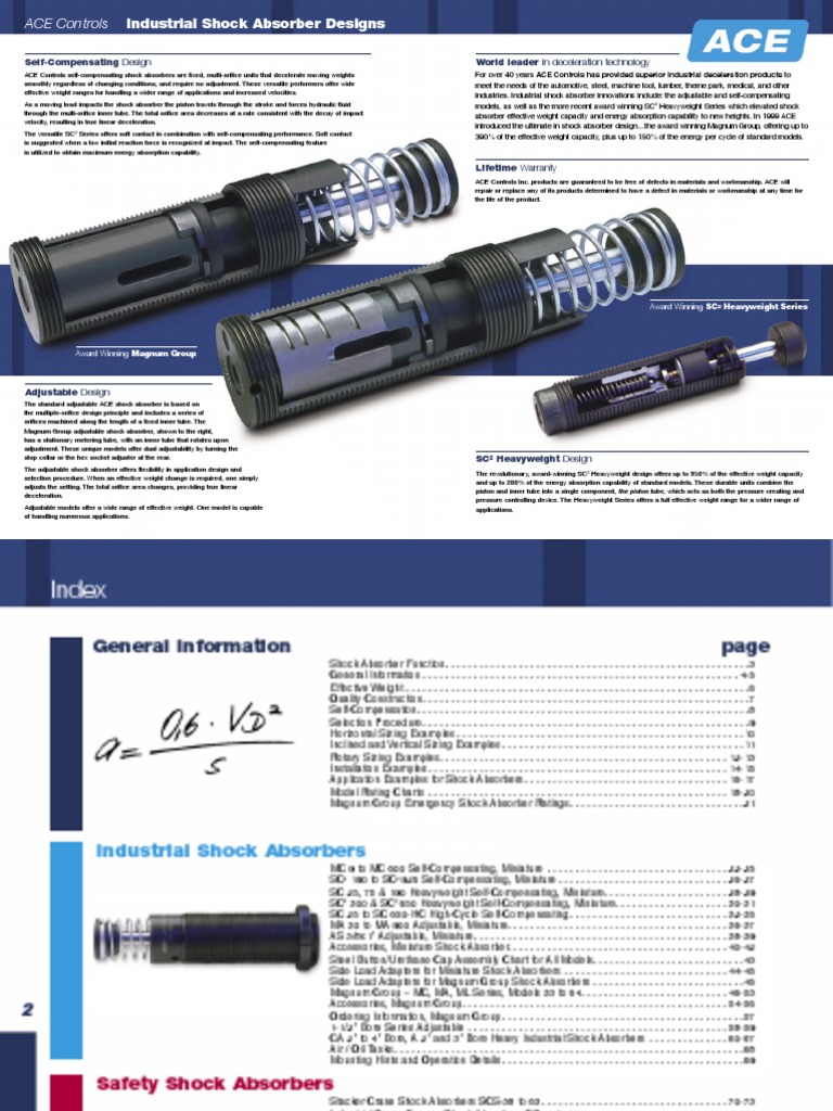ACE Catalog 2006 | PDF | Force | Vacuum Tube