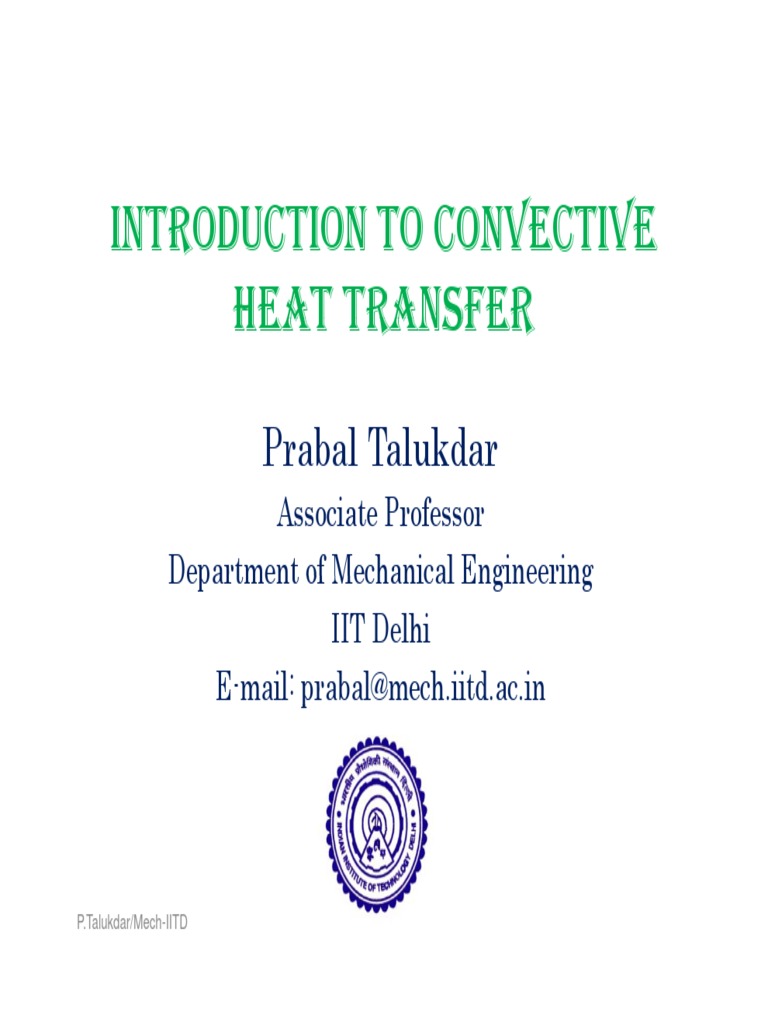 Introduction To Convection | PDF