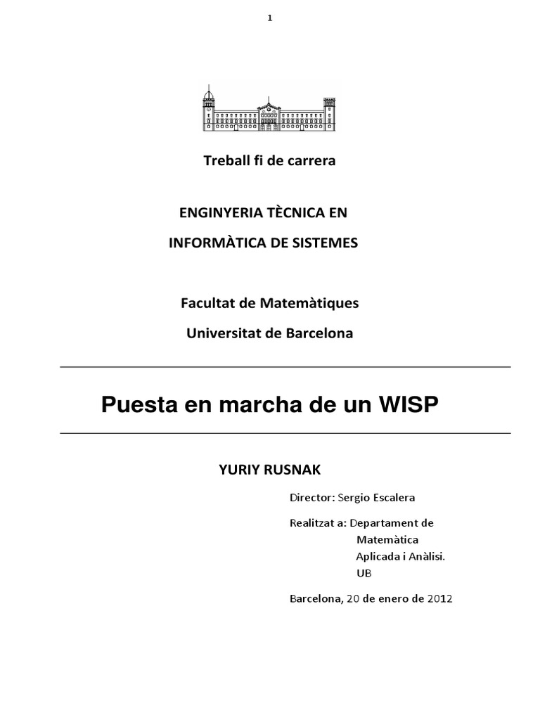 Proyecto de Implementación WiSp | PDF