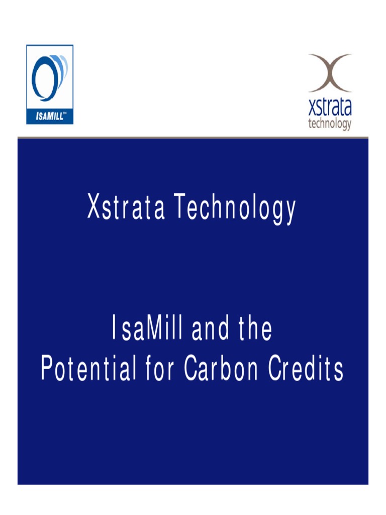 IsaMill Carbon Presentation BHPB Nov 07 | PDF | Clean Development ...