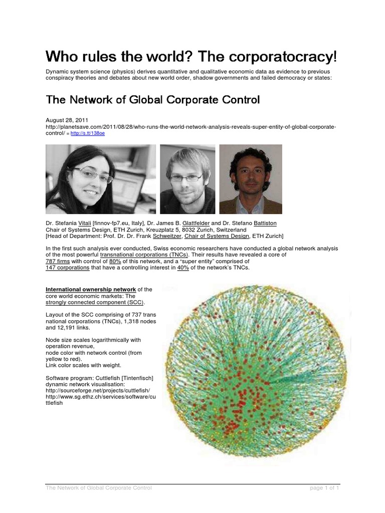 Corporatocracy | Download Free PDF | Systemic Risk | Risk