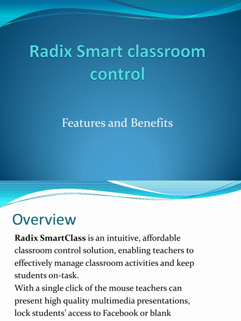 Classroom Management Software-Windows and Android Based Devices Radix ...