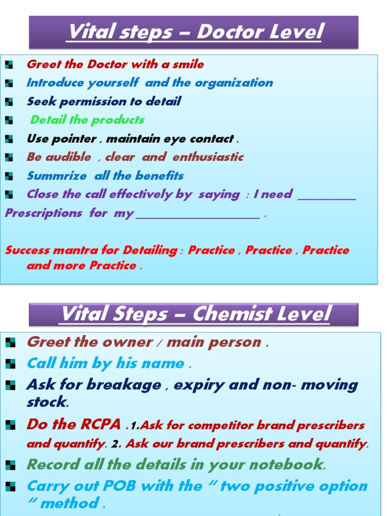 Vital Steps - Doctor Level: Greet The Doctor With A Smile | PDF
