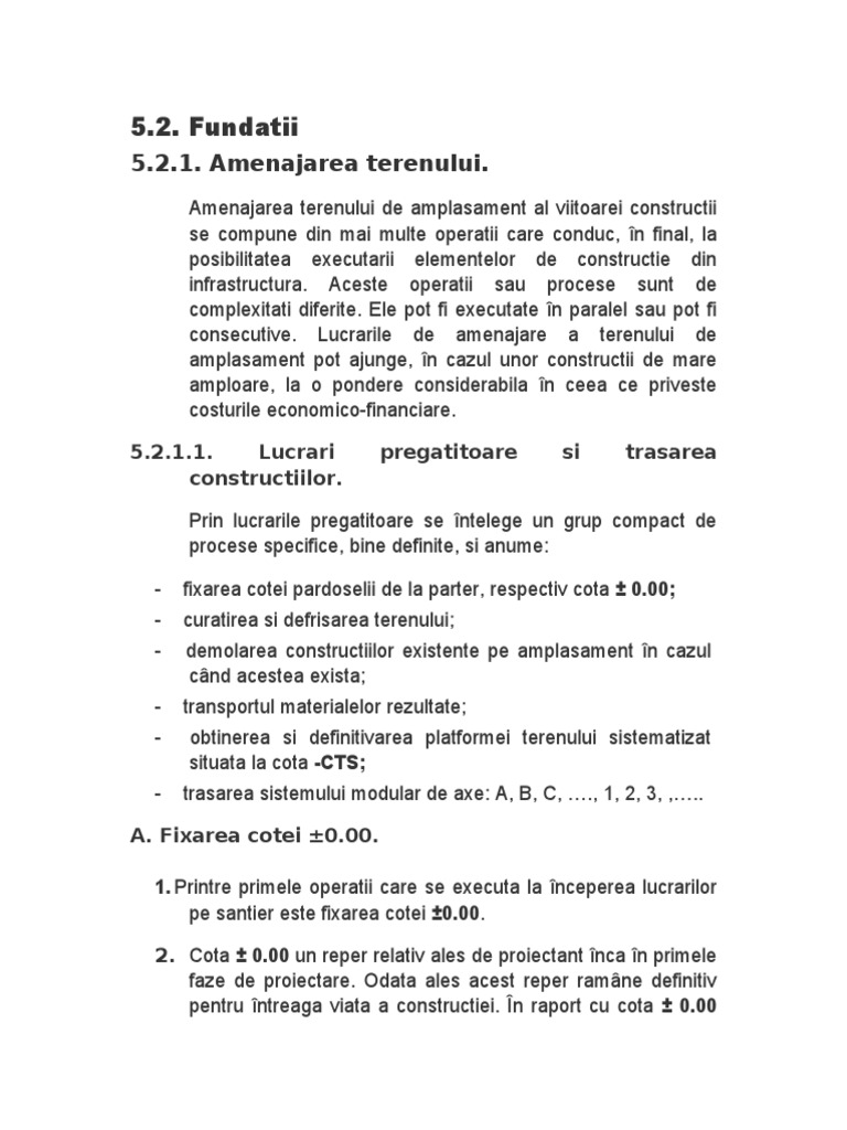 Fundatii | PDF