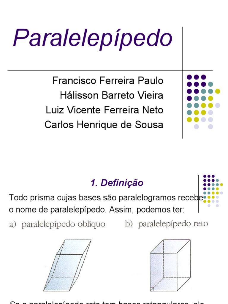 Paralelepípedo