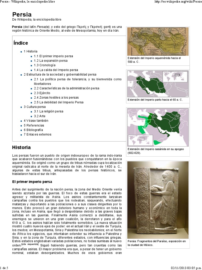 Persia - Wikipedia, La Enciclopedia Libre | Imperio aqueménida | Ciro ...